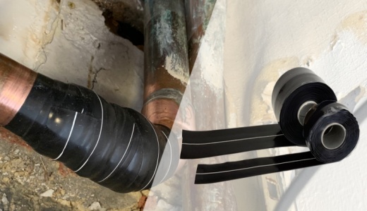 Wrap & Seal Pipe Burst Tape - Self-Fusing Waterproof Repair Tape