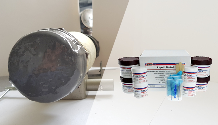 Liquid Metal Epoxy Coating - Corrosion Protection & Chemical Resistance