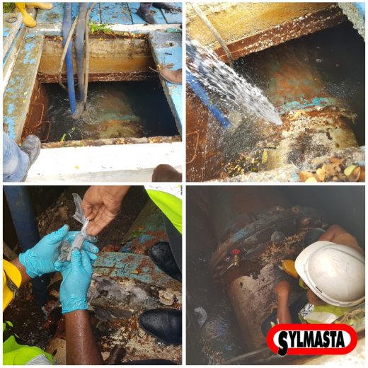900mm Water Main Cracked Flange Repair in Underground Chamber